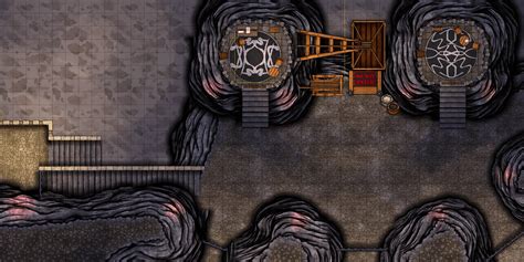 Oota Out Of The Abyss Gracklstugh Darklake Docks Made With Forgotten Adventures