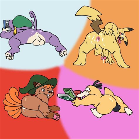 Post 4999091 Pikachu Pooncartoonist Porkyman Psyduck Rattata Vulpix
