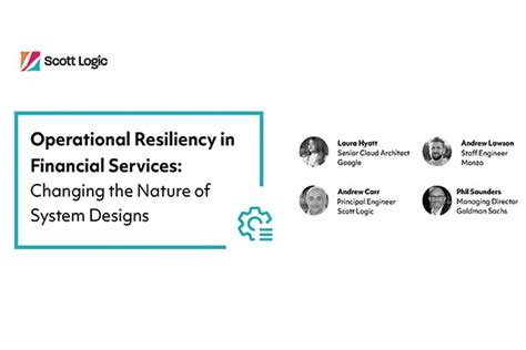Operational Resiliency In Financial Services Scott Logic