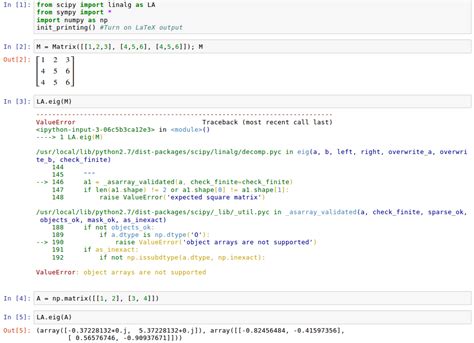 Numpy Incompatability When Upgrading Scipy Cannot Use Scipy Function On Sympy Matrix Stack