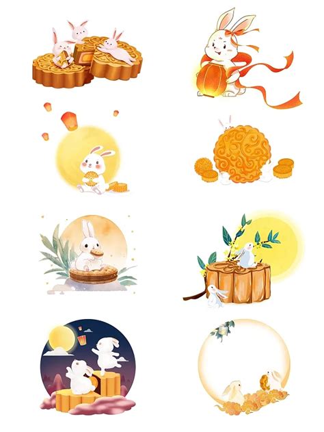 月饼，玉兔合集