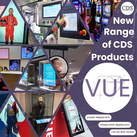 Crystal Display Systems Cds Unveils New Vue Range Of Displays Cie