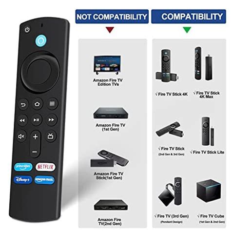 Fire Stick Remote Replacementl5b83h Universal Voice Remote Control