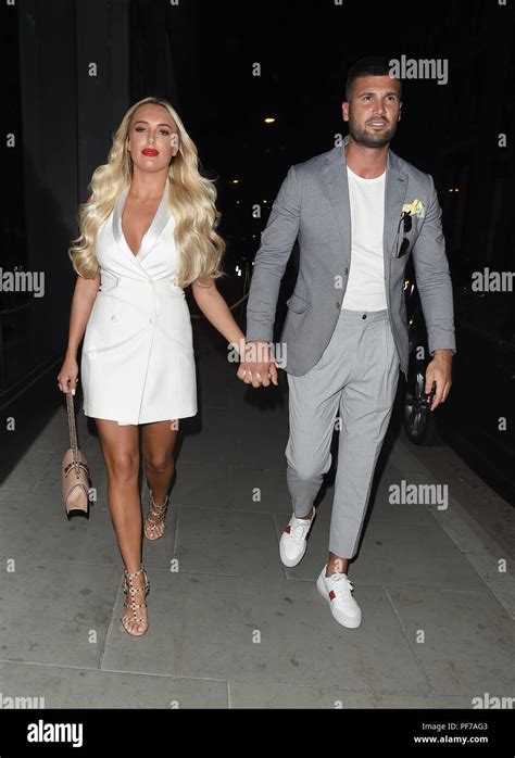 Celebrities Leaving The Itv Summer Party Held At Nobu Shoreditch
