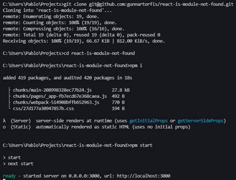 Error Cannot Find Module React Is Production Build · Issue 30705