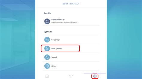 How To Change The Units Body Interact Help
