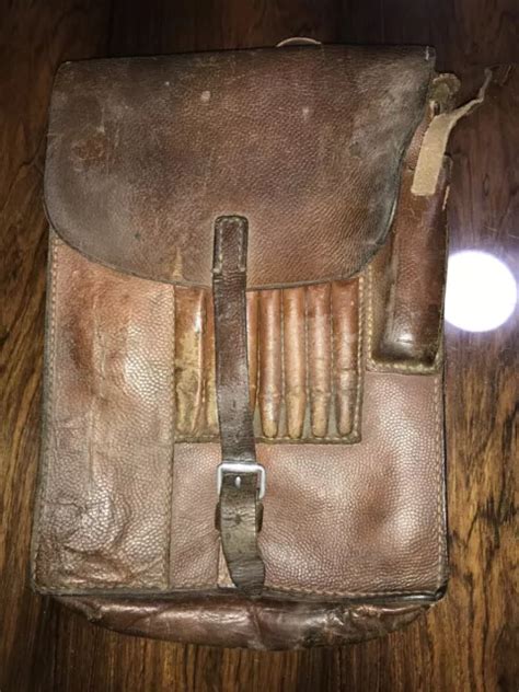 German Ww2 M35 Officers Map Document Leather Case £115 00 Picclick Uk