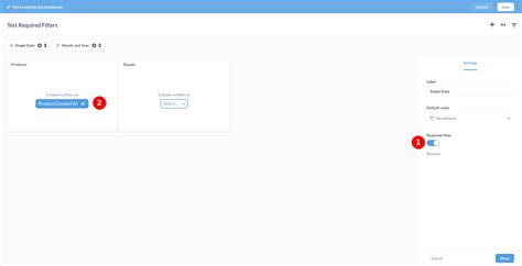 mandatory filters on dashboards · issue 29354 · metabase metabase · github