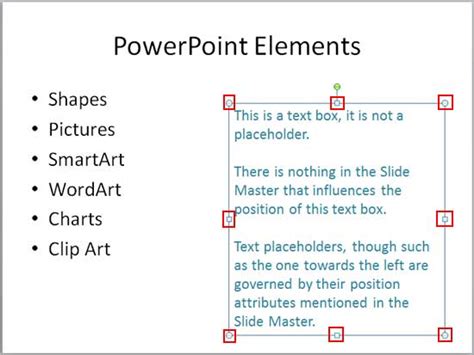 Resize Text Boxes On A Slide In Powerpoint 2010 For Windows