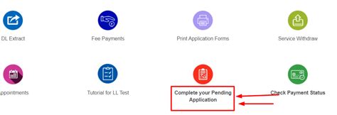 How To Check Parivahan Application Status DL Vehicle Challan
