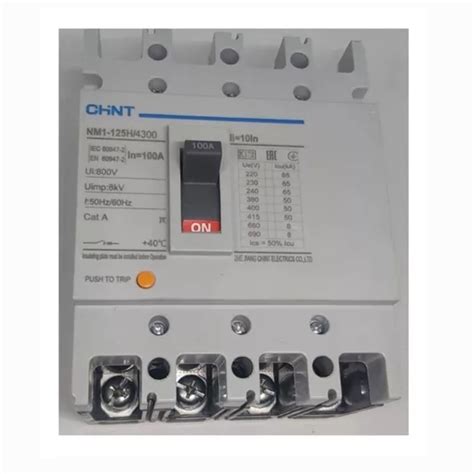 Interruptor Automático Caja Moldeado 100a 4x100afijo 50ka
