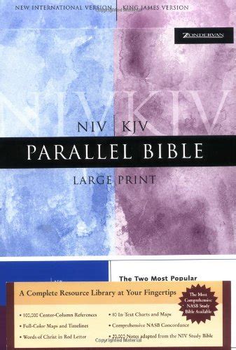 Nivkjv Parallel Bible Large Print Zondervan 9780310929956 Books