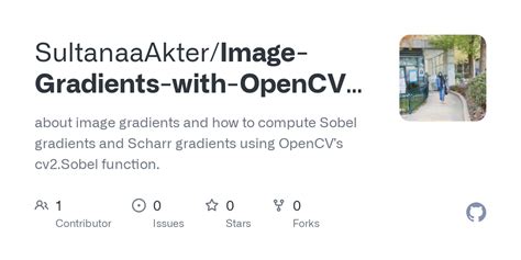 Github Sultanaaakterimage Gradients With Opencv Sobel And Scharr