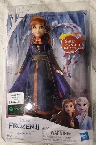 Disney Frozen 2 Singing Anna Fashion Doll With Music The Next Right