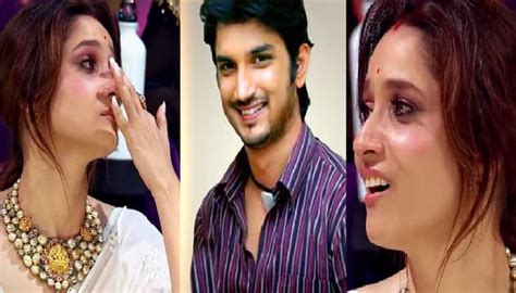 Ankita Lokhande Breaks Into Tears Remembering Sushant Singh Rajput On A