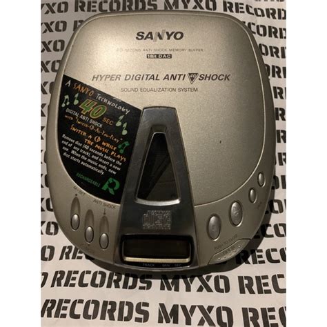 Jual Sanyo Diskman Discman Cd Player Anti Shock Original Shopee Indonesia
