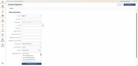 Configure Ups Shipping Integration In The Back Office Orocommerce Orocrm And Oroplatform