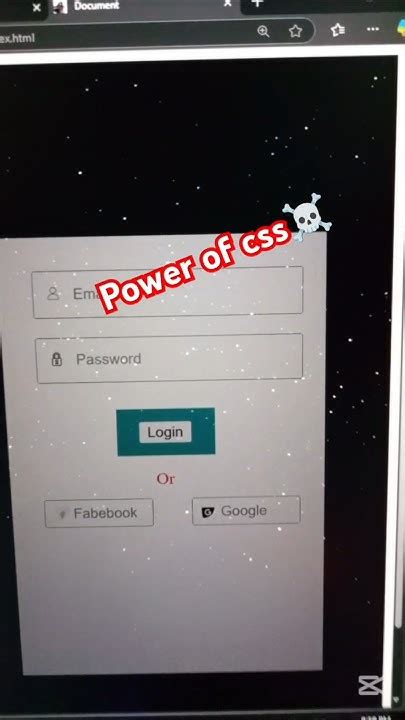Power Of Css ☠️ Web Development Is A Powerful Skill Ll Coding Html Css Youtube