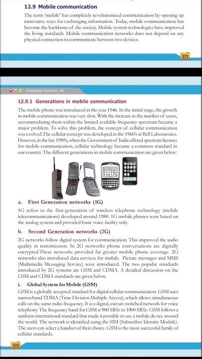 Computer Science Plus One Chapter 12 Part 6 Mobilecommunication