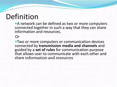 Data Communications And Networks Ppt