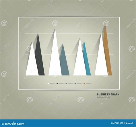 Flat Chart Graph Simply Color Editable Cartoon Vector