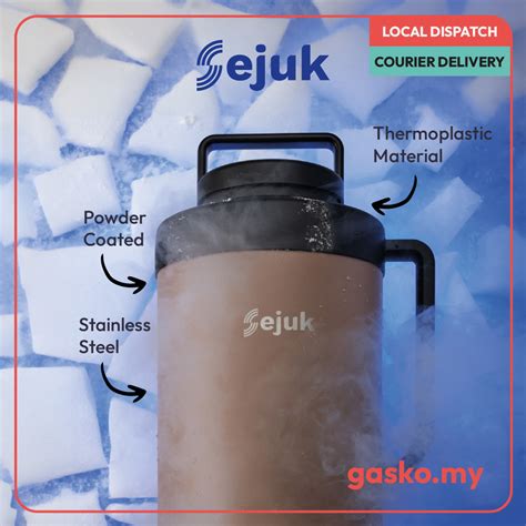 Sejuk Dry Ice Vacuum Flask Gasko Eshop