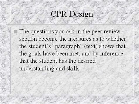 CPR Design