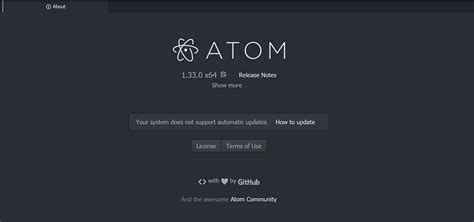 unable to manually update atom with `automatically update` disabled · issue 18559 · atom atom