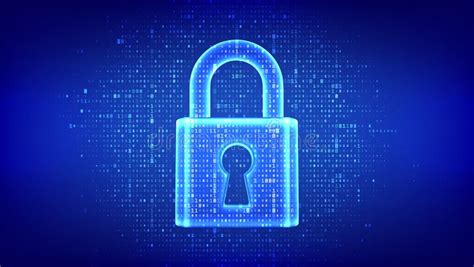 Cyber Security Padlock Stock Illustrations 66028 Cyber Security