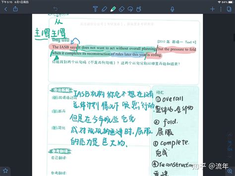 田静每日一句长难句 笔记pdf版 知乎