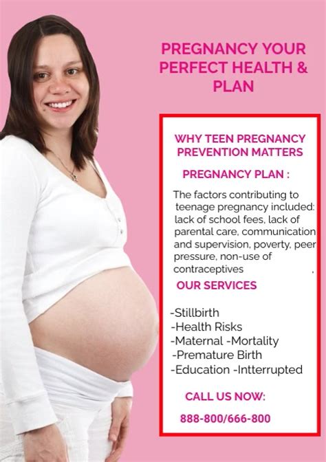 Teen Pregnancy Prevention Posters