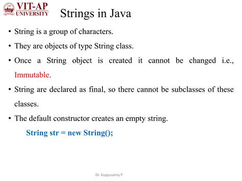 Strings In Java Pdf