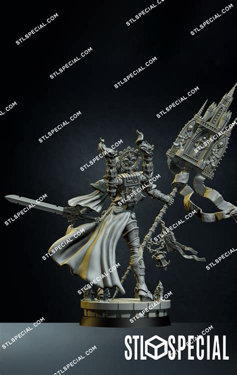 Battle Sister Superior Stl 3d Model Stlspecial Battle Sister Superior Stl 3d Model Stlspecial
