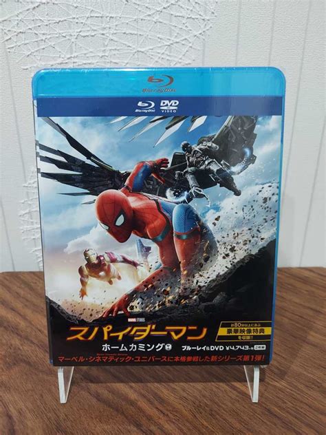 【未使用】新品 スパイダーマン ホームカミング ブルーレイ Dvd Blu Ray 映画 洋画 マーベル Mcu アベンジャーズ トム