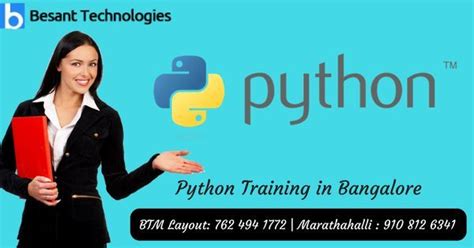 Besant Technologies Offers The Best Python Training In Bangalore With The Aid Of The Most