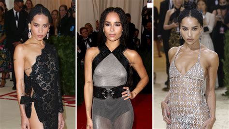 Zoe Kravitz Met Gala Outfits Pictures Sexy Dress Photos Life And Style
