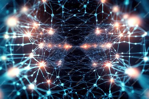 Premium Ai Image Neural Network Visualization