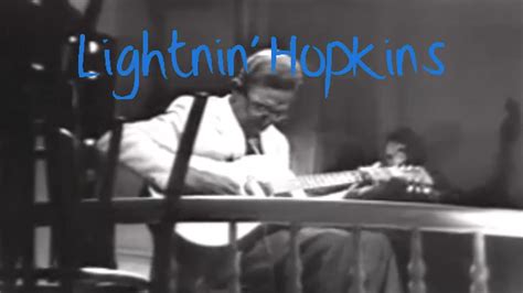 ‘lightnin Hopkins A Blues Trailblazer Blues Guitar Icon ‘lightnin