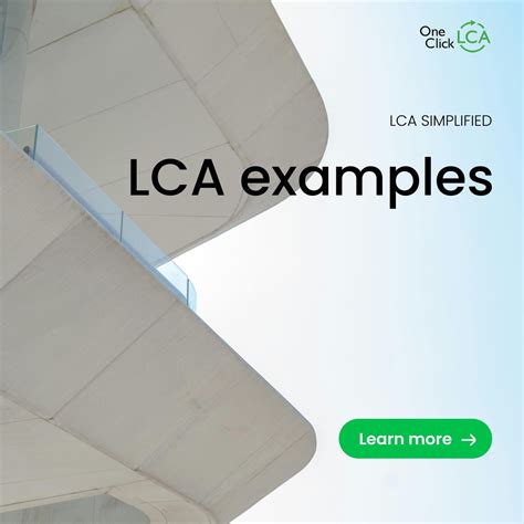 What Is An Lca 3 Life Cycle Assessment Examples One Click Lca One