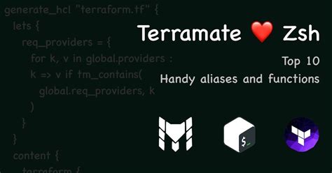 Terramate Loves Zsh Optimize Shell Experience Medium