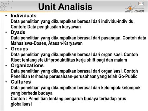 Contoh Unit Analisis 55 Koleksi Gambar