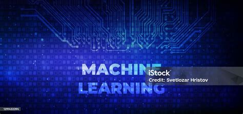 기계 학습 개념 컴퓨터 회로 기판에 연결된 인간의 두뇌와 낮은 폴리 와이어 프레임 미래의 프로그래밍 소프트웨어 및 과학의 개념 가상현실에 대한 스톡 벡터 아트 및 기타