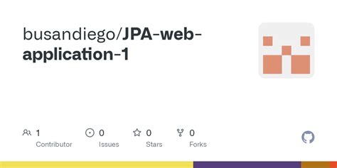 Github Busandiegojpa Web Application 1