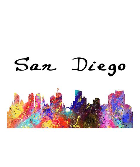 San Diego Quote Art Design Inspirational Motiva Photograph By Vivid