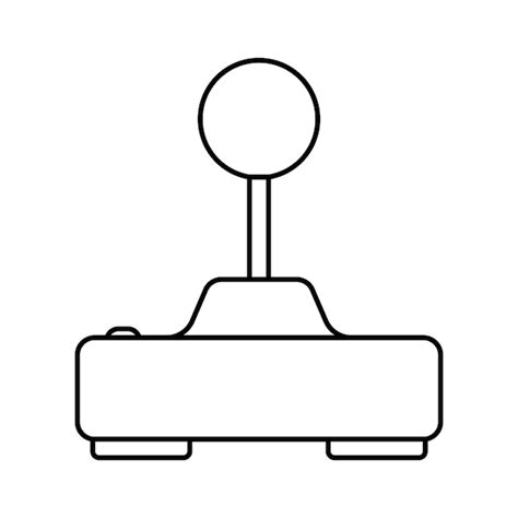 Premium Vector Joystick Icon Vector