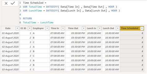 date difference between two date columns in two tables dax