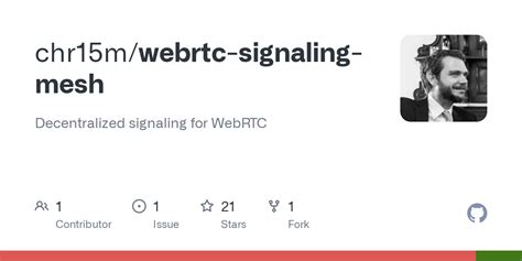 Github Chr15mwebrtc Signaling Mesh Decentralized Signaling For Webrtc