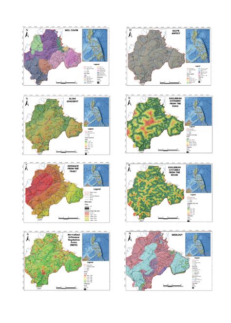figure 1 from landslide susceptibility modeling derived from remote sensing multi criteria