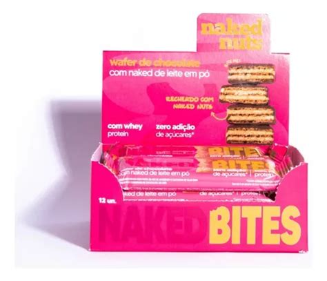 Wafer Chocolate Ao Leite Naked De Leite Em Pó 26g 12 U