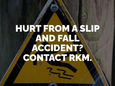 Slip And Fall Lawyer In Ventura County California